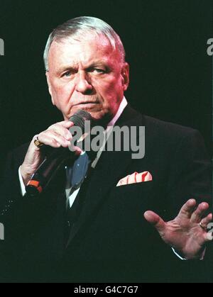 The last of American singer Frank Sinatra at John Lobb in St James ...