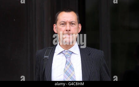 Simon Dykes leaves Guildford Crown Court, during his trial Stock Photo ...