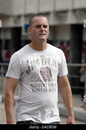 Ralph Bulger, the father of James Bulger, arrives at Liverpool Crown ...