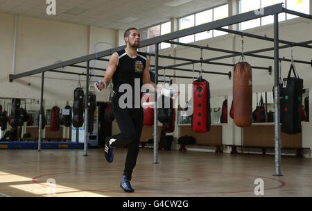 Liverpool boxer Tony Bellew during a photocall at the Rotunda ABC ...