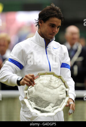 Spain's Rafael Nadal defeated by Serbia's Novak Djokovic 6-3, 6-2, in ...