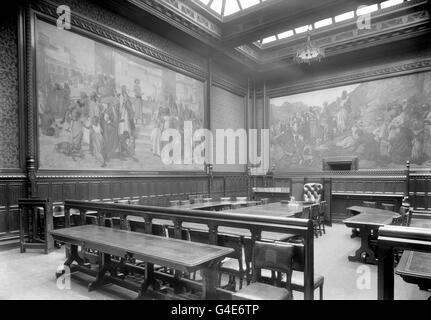 Houses of Parliament - the Moses room, house of Lords Stock Photo - Alamy