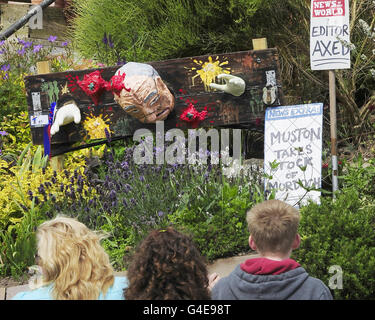 Muston Scarecrow Festival Stock Photo - Alamy