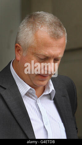 Paul Donnison leaves Lewes Crown Court in East Suusex, as the trial ...