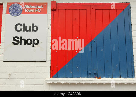 Aldershot Town Football Club, the EBB Stadium in Hampshire, England, UK ...