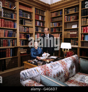 Queen Elizabeth II, an informal portrait taken at the Chelsea Flower ...