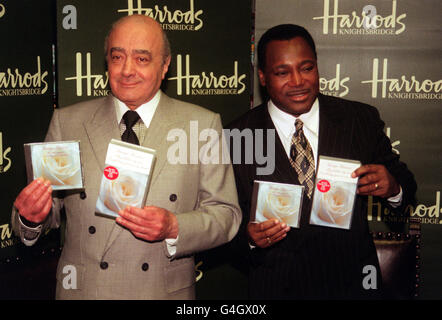 Dodi Al Fayed and his father Mohammed Al Fayed Stock Photo - Alamy