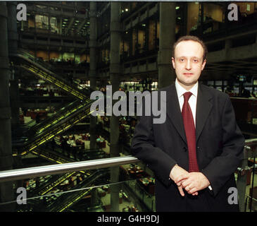 Nick Prettejohn, Chief Executive Officer designate of Lloyd's of London ...
