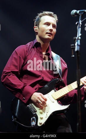 Jim Corr performs on stage Stock Photo - Alamy