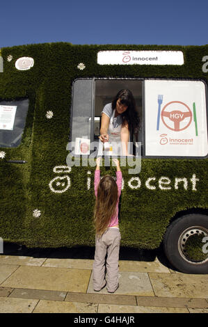 Innocent Hungry Grassy Van Stock Photo - Alamy