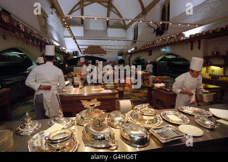 WINDSOR CASTLE KITCHENS Stock Photo - Alamy