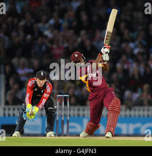 West Indies' Johnson Charles batting during the second Men's ...