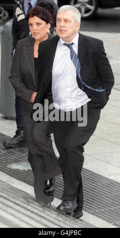 Liam Adams, brother of Sinn Fein President Gerry Adams, arrives at ...