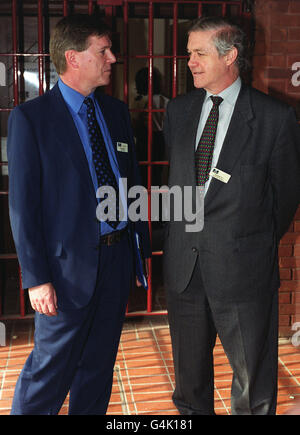 Feltham Young Offenders Institution Governor Clive Welsh at Feltham Y.O ...