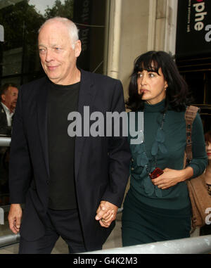David Gilmour and Polly Samson Royal Academy Summer Exhibition 2012 ...
