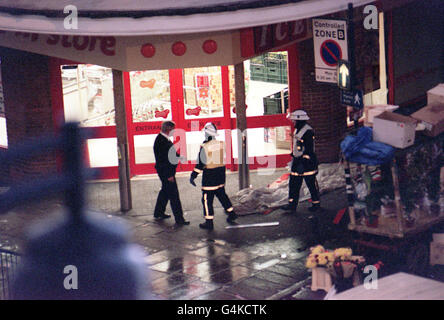 Brixton High Street Bomb Explosion 1999 Alan Fry of the Anti Terrorist ...