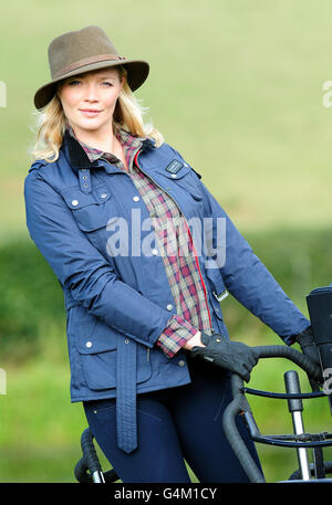 Jodie Kidd at a photocall in Billesdon, Leicestershire prior to ...