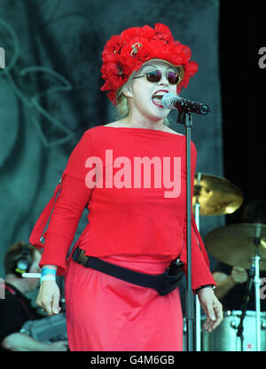 Debbie Harry. Portrait of the lead singer of Blondie, Deborah Ann Harry ...