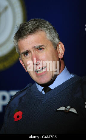 RAF ground crew member of the 'Red Arrows', Britain's Royal Air Force ...