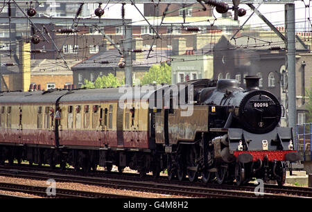 Transport - Steam Locomotives - London - 1999 Stock Photo - Alamy