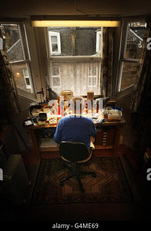 Former Royal Philharmonic Orchestra Cellist David Edwards is pictured ...