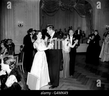 BALL AT SAVOY HOTEL Stock Photo - Alamy