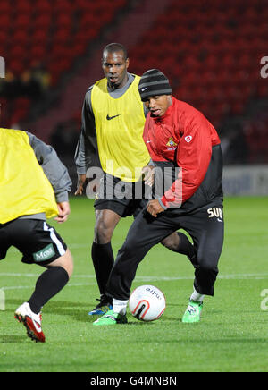 Doncaster Rovers' El Hadji Diouf scores a penalty to equalise past ...