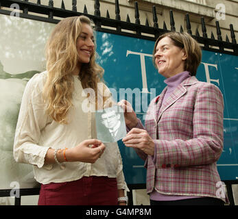 Amelia Hempleman-Adams, 16, (left) with Alexandra Shackleton (Ernest ...