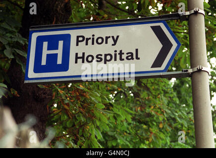 The Priory Hospital, Southgate, North London Stock Photo - Alamy