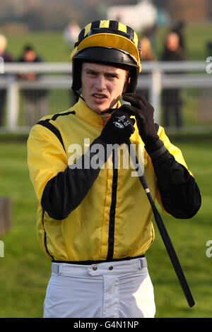 Jockey Lee Horner prior to his ride on Captain Hastings in the PHS ...