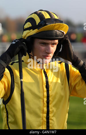 Jockey Lee Horner on Captain Hastings during the PHS Waterlogic ...