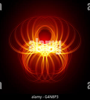 Fire Flame Ray light abstract illustration render Stock Photo - Alamy