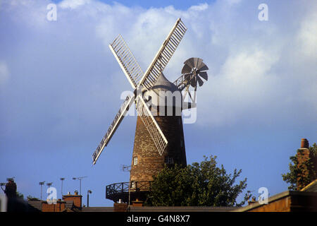 Green's Mill, a fully restored and working 19th century tower windmill ...
