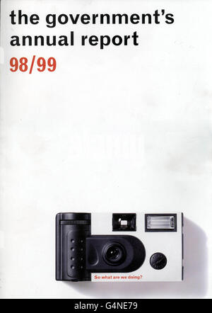 Government Report 98/99 Stock Photo - Alamy