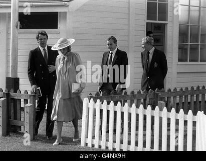 PA Photo 20/6/84 The Princess of Wales, expecting her second child in ...
