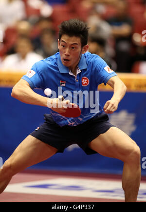 Hong Kong Tennis Open on October 28, 2025. Japanese tennis player ...