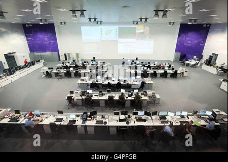 Global Operations Security Control Centre Stock Photo - Alamy
