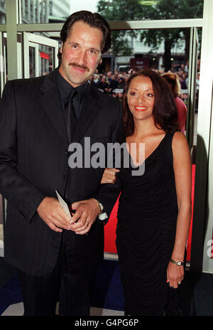 ENGLAND GOALKEEPER DAVID SEAMAN AND DEBBIE ROGERS AT DAVID FROST'S ...