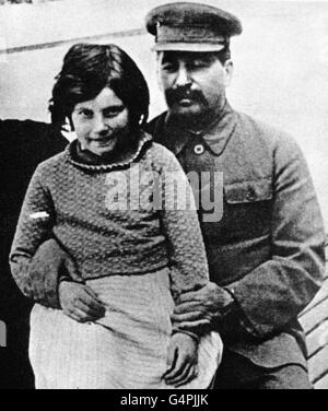 Daughter of Joseph Stalin Svetlana Alliluyeva Stock Photo - Alamy