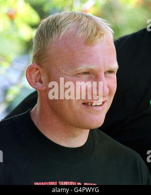 Neil Jenkins Rugby Player of Wales, Feb 2001during the Six Nations ...
