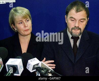 Dierdre and Jim Murray, the parents of murdered teenager Raonaid Murray ...