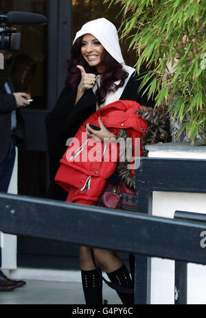 Jade Thirlwall of Little Mix X Factor Contestants leaving their hotel ...