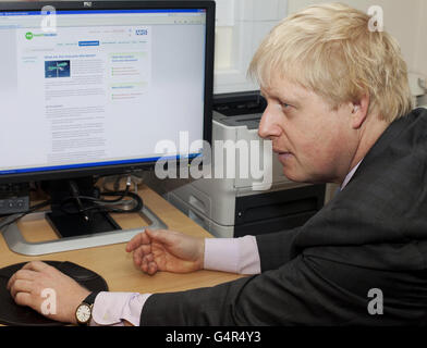 New myhealthlondon website Stock Photo - Alamy