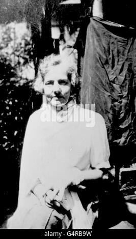 Anna Anderson, who claims to be Grand Duchess Anastasia, the youngest ...