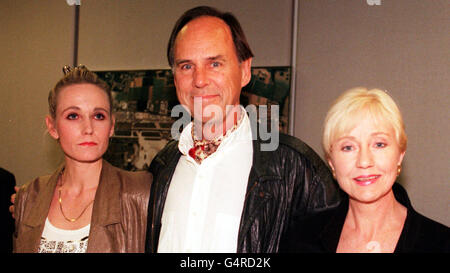 JUDGE JAMES HARKESS WITH HIS WIFE VALERIE (R) AND DAUGHTER JOSEPHINE ...