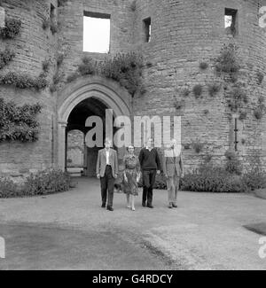 Royalty - The Gloucesters' - Barnwell Manor Stock Photo - Alamy