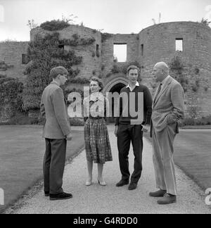 Royalty - The Gloucesters' - Barnwell Manor Stock Photo - Alamy