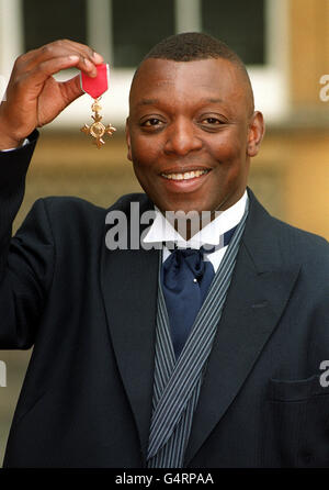 Former Tottenham Hotspur and Stoke City footballer Garth Crooks with ...