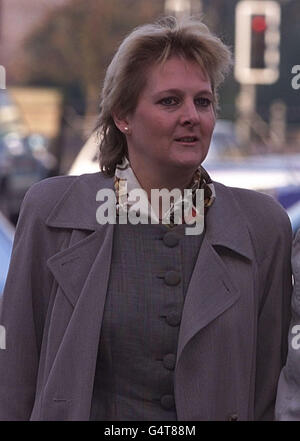 Solicitor Sally Clark from Wilmslow, Cheshire, arrives at Chester Crown ...