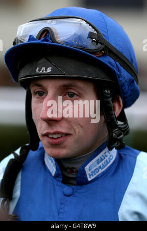 Jockey James Sullivan at Southwell Racecourse. Picture date: Thursday ...